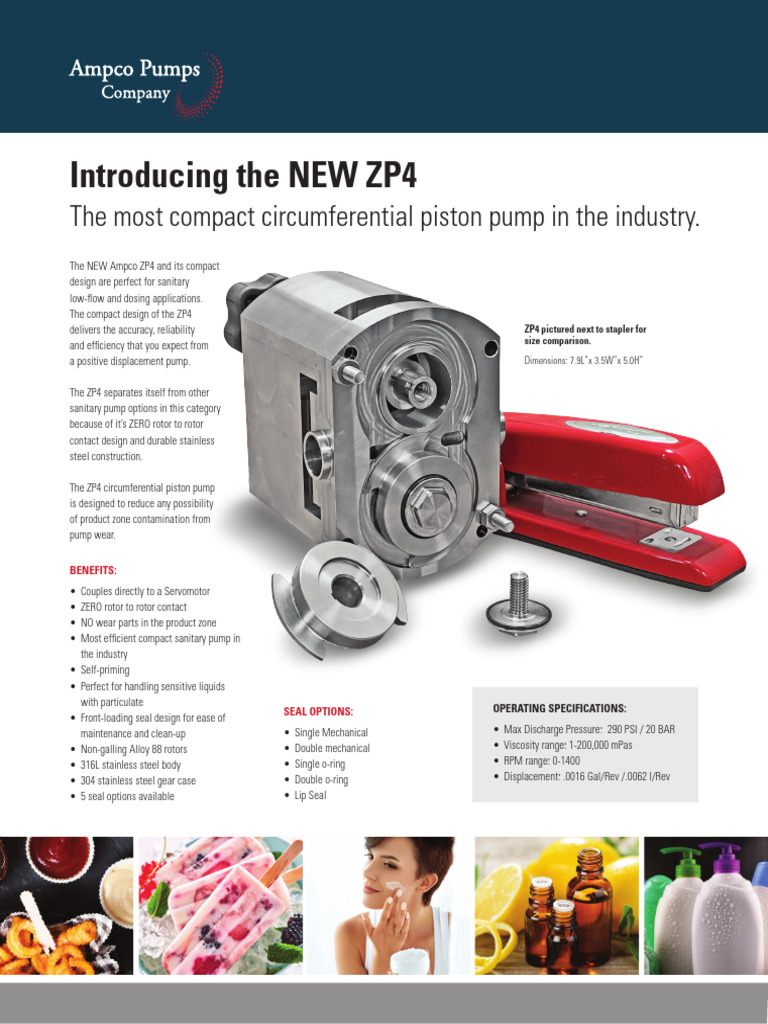 Zp4 Series | PDF | Pump | Piston