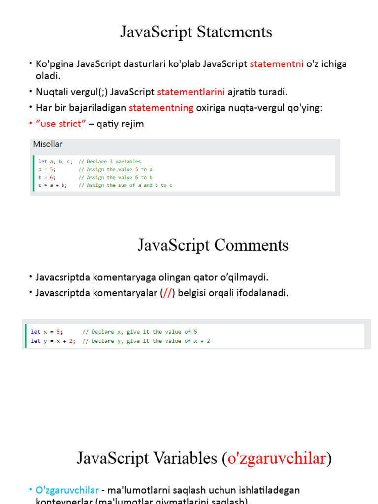 Js 1 | PDF