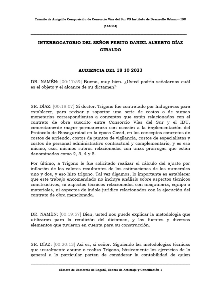 Daniel Alberto Diaz Giraldo 2023 10 18 | PDF | Contabilidad | Auditoría