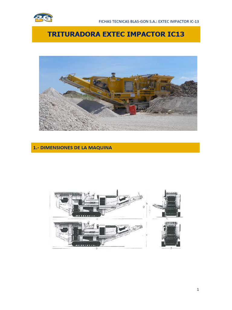 Ic13r Extec Impactor | PDF | Tecnología de vehículos | Vehículos