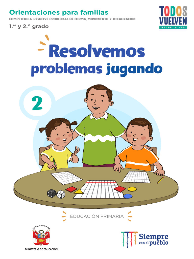 Resolvemos Problemas Jugando 2 Orientaciones para Familias, Resuelve ...