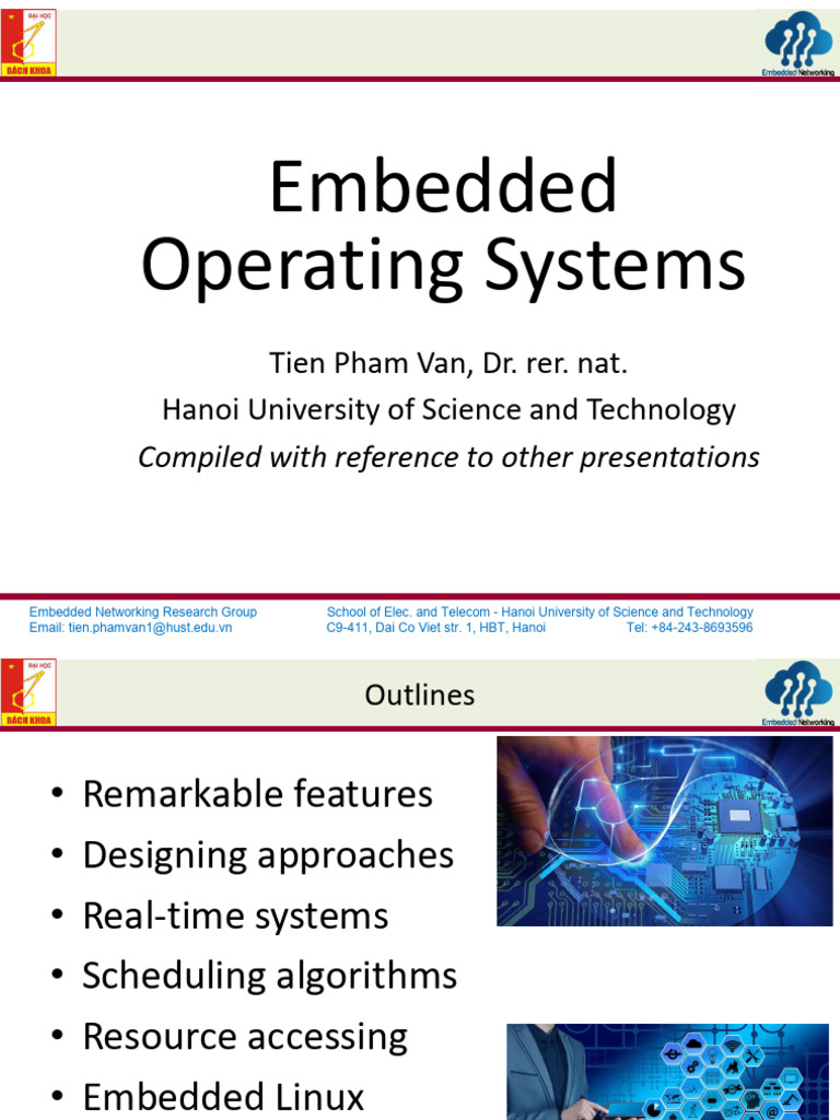 Chapter3 Embedded OS | PDF | Embedded System | Operating System