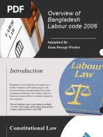 Bangladesh Labour Law - Act | PDF | Labour Law | Employment