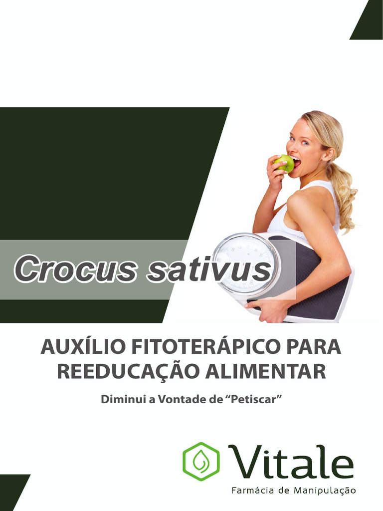 Crocus Sativus | PDF | Serotonina | Neurotransmissor