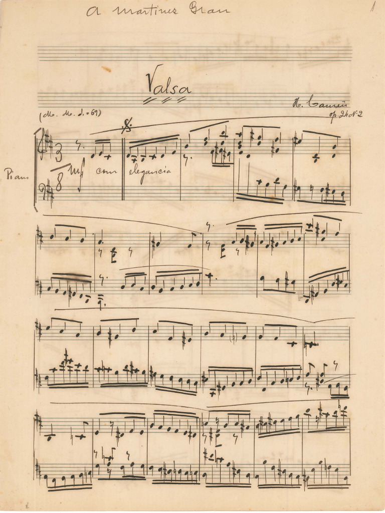 Camêu, Helza - Valsa (Op. 24, #2) (MS.) | PDF