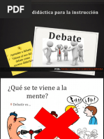 Guía para Debates Estudiantiles en Clase | PDF | Salón de clases | Escuelas