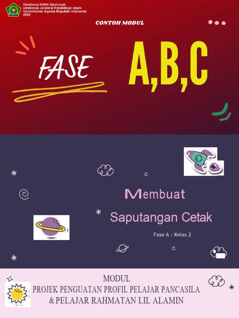 Contoh Modul P5PPRA Fase ABC Reupload Kamimadrasah | PDF