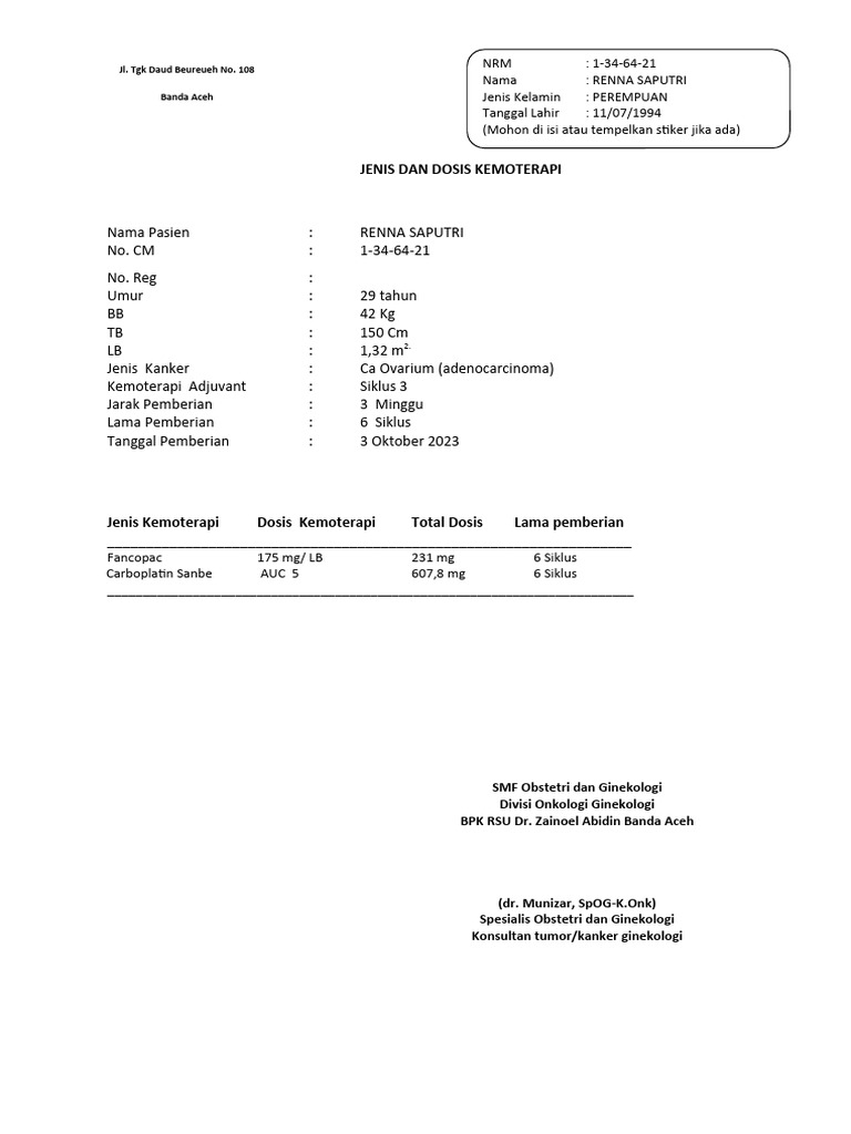 Contoh Protap Fancopac 2 | PDF