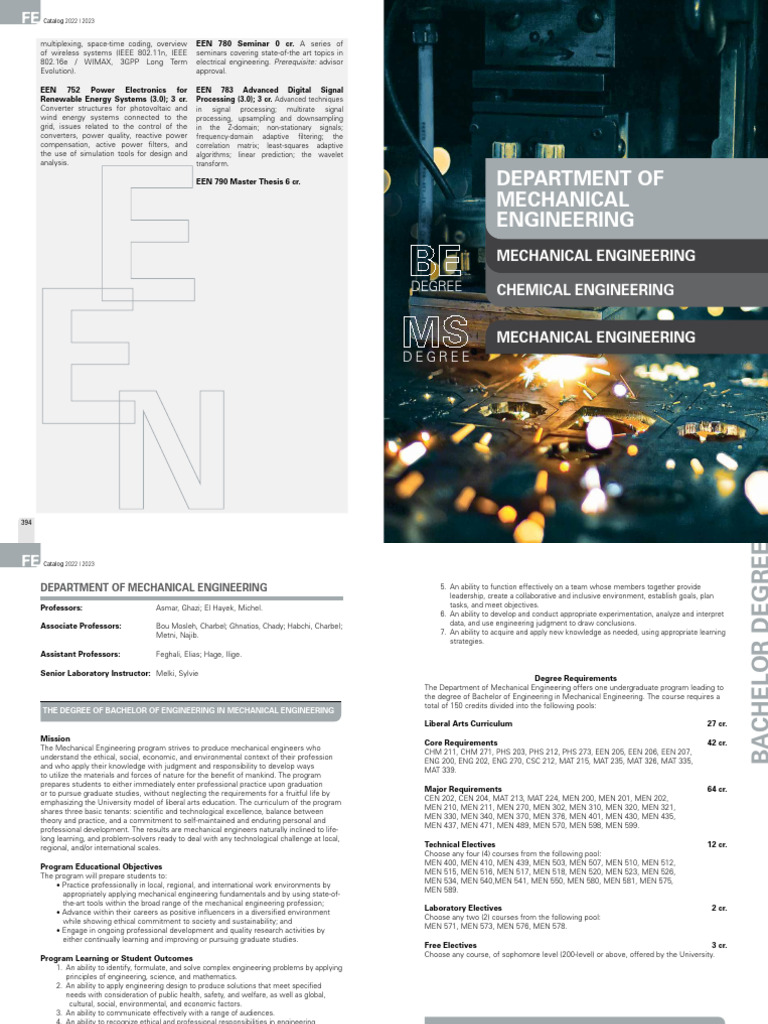 Me Transfer Course Description Pdf Fluid Dynamics Integral