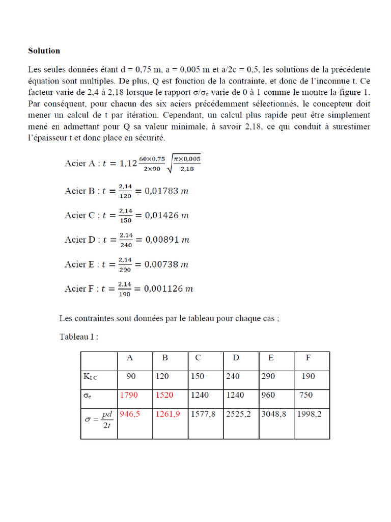 Solution TD 1 | PDF