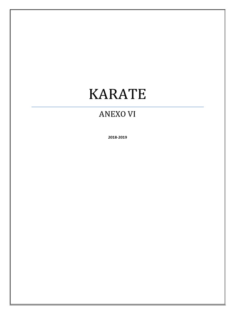 Dokumen - Tips - Karate para El Entrenamiento Del Karate Deportivo Es Fundamental Diferenciar ...