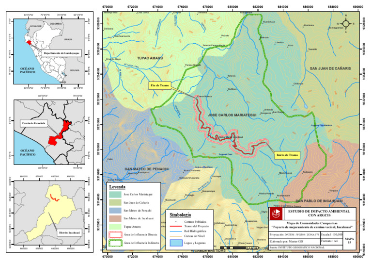 15.mapa Comunidades Campesinas | PDF