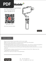 m01 3 Axis Gimbal Stabilizer Manual | PDF | Electromagnetic ...