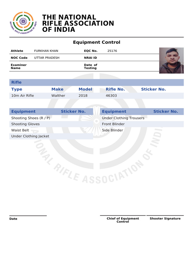 Ecs Sheet Pdf Dress Codes Firearms