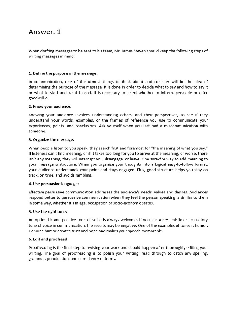 Business-Communication-Answer Sheet | PDF | Communication | Social Media