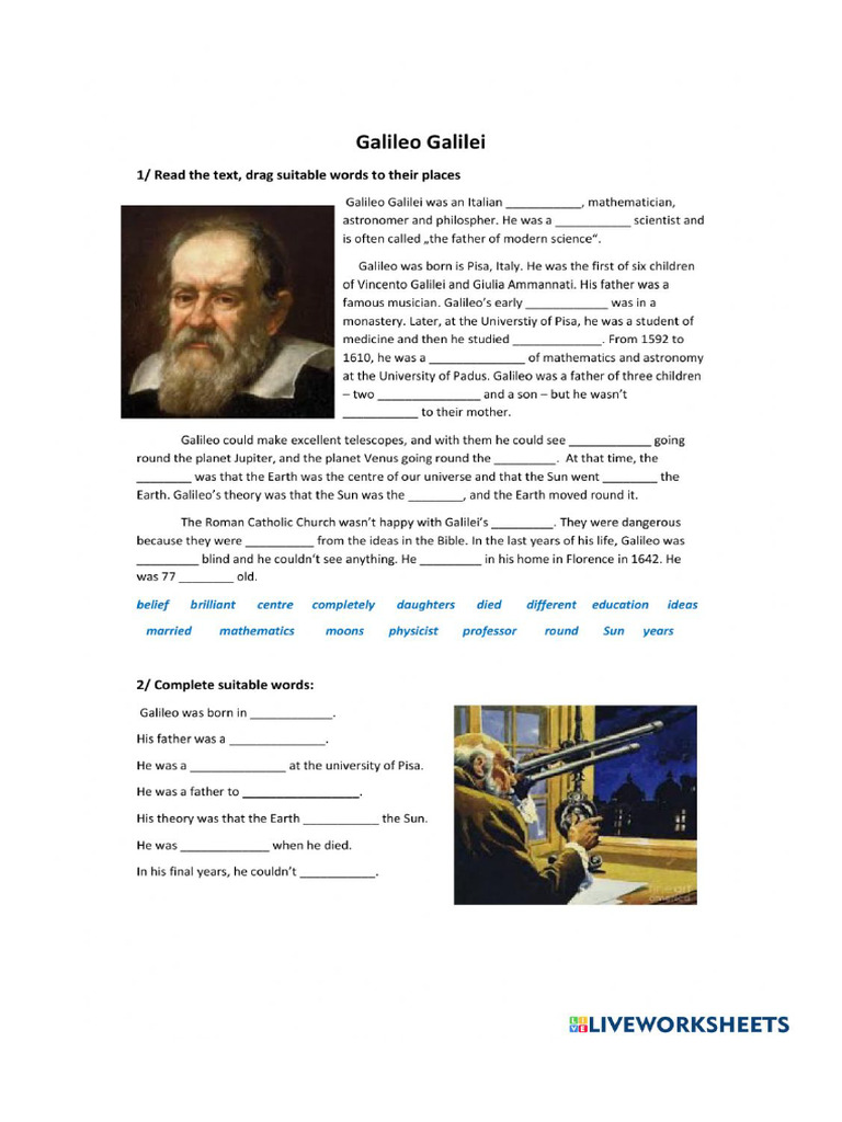 Galileo Galilei | PDF