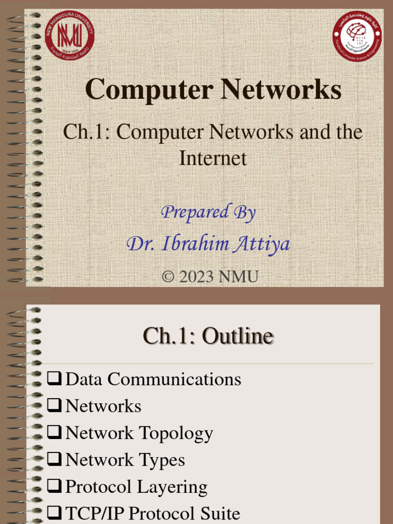 Lecture 4 Computer Networks | PDF | Osi Model | Internet Protocol Suite