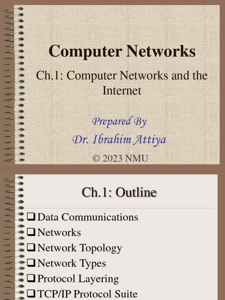 Lecture 2 Computer Networks | PDF | Computer Network | Packet Switching