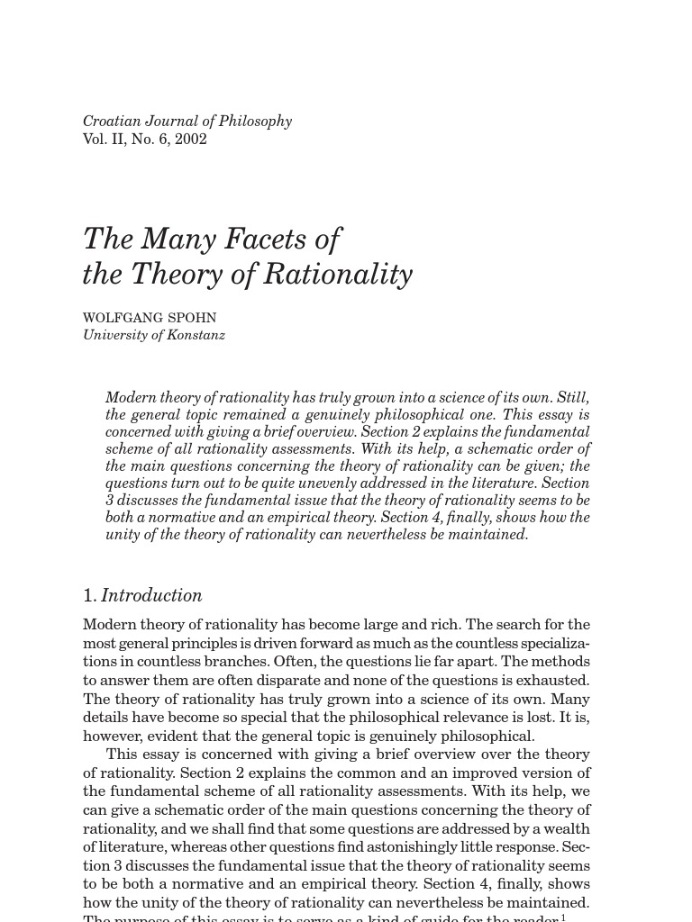 history_of_rationality | Rationality | Normative