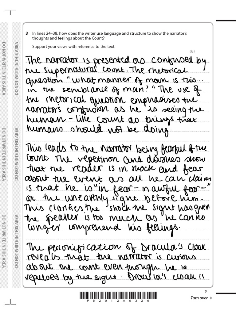 November 2020 English Language Paper 1 | PDF