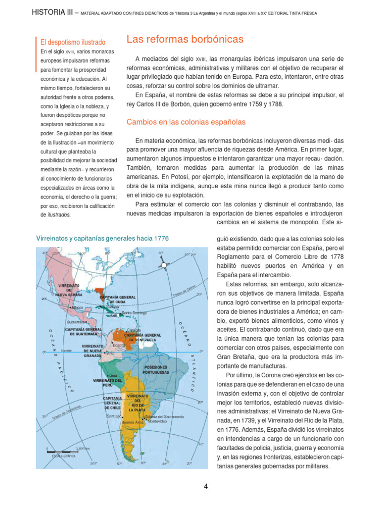 HISTORIA-III 3ERO 2DA CLASE-3 ANTONIASI Compressed | PDF | España