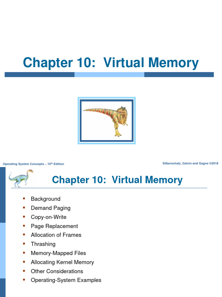 Ch9 Virtual Memory Edited | PDF | Operating System | Software Engineering