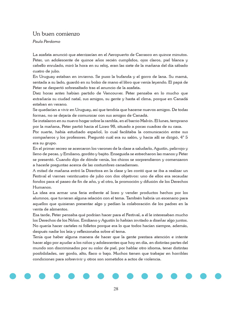 Cuentos para Adolescentes | PDF