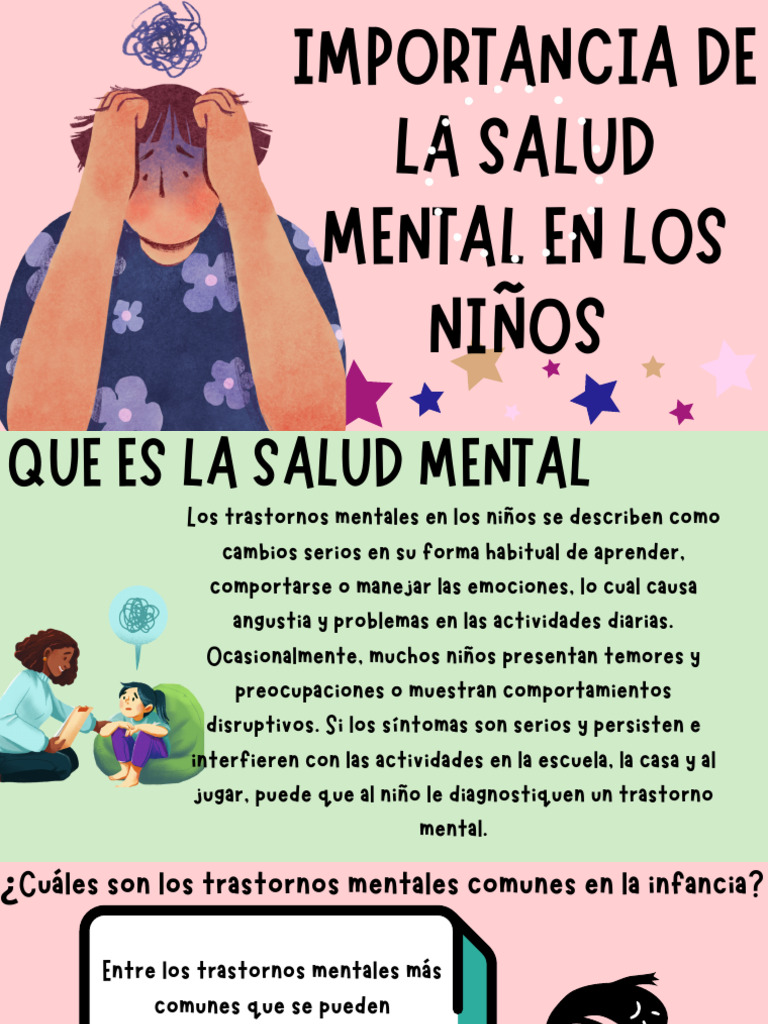 Importancia de La Salud Mental | PDF | Las emociones | Desorden hiperactivo y deficit de atencion