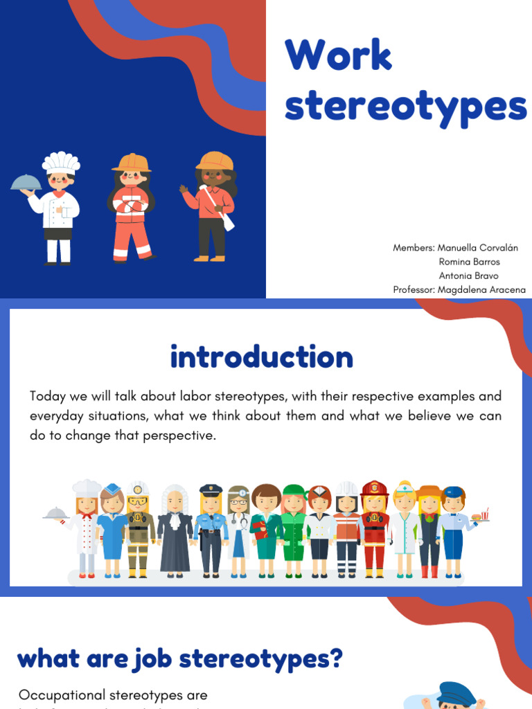 Work Stereotypes | PDF