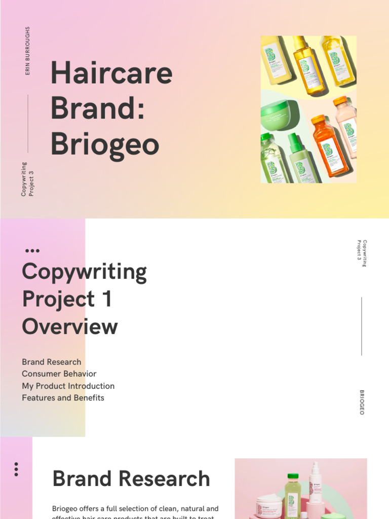 cp3 Briogeo | PDF | Brand | Advertising