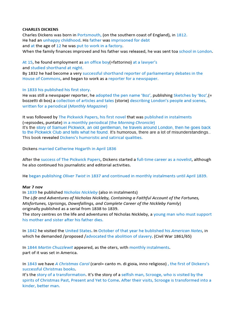 Dickens | PDF | Charles Dickens | The Pickwick Papers