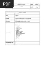 Formato Perfil Segurista para Obra | PDF