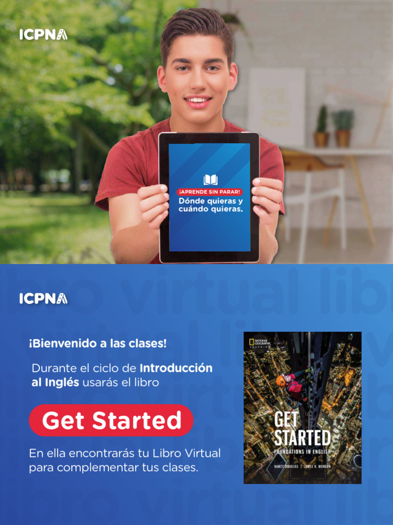 Instructivo Libro Digital GetStarted Introduccion Al Ingles | PDF | Software | Informática