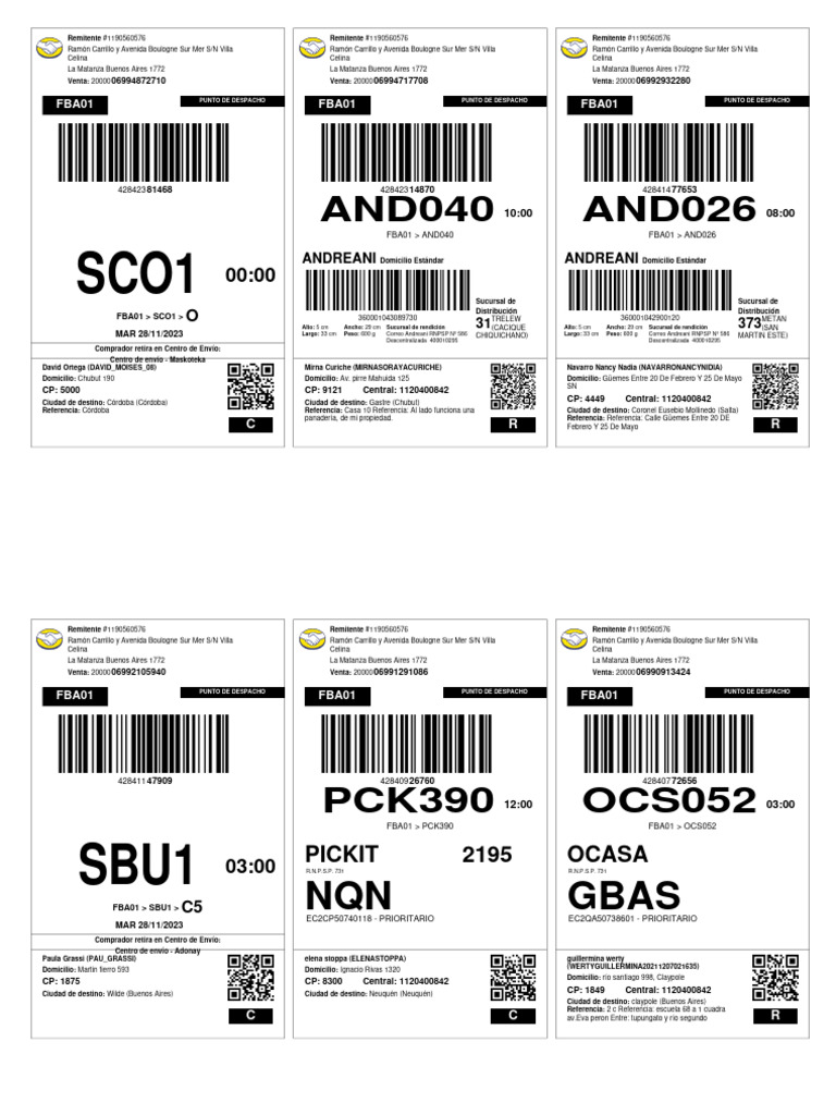 Labels | PDF