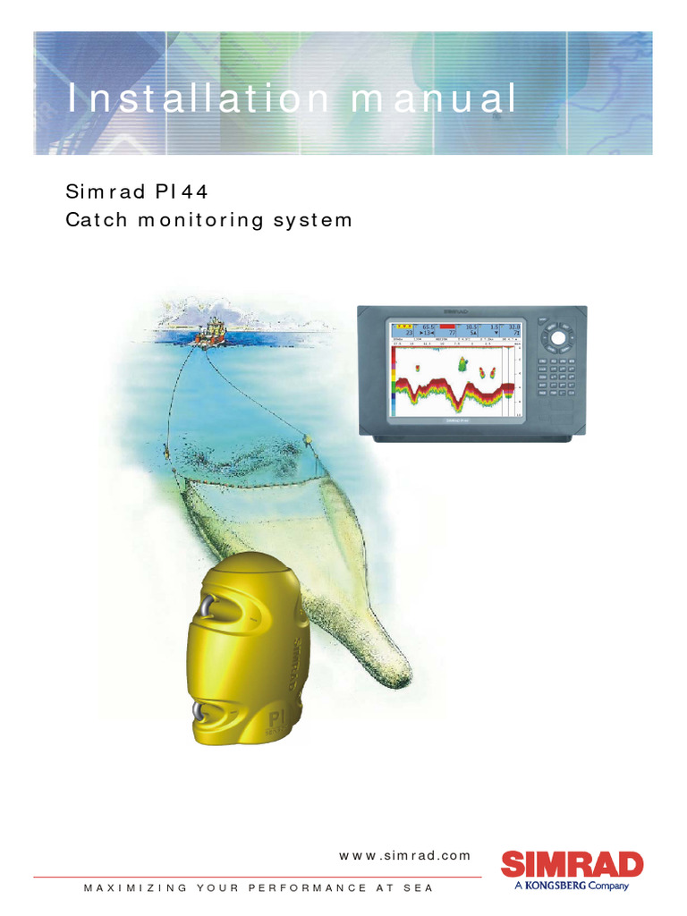 Simrad 165101aa Pi44 Installation Manual English | PDF | Electrostatic Discharge | Materials