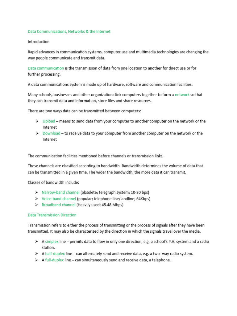 Data Communications | PDF | Computer Network | Wi Fi Data Communications | PDF | Computer Network | Wi Fi