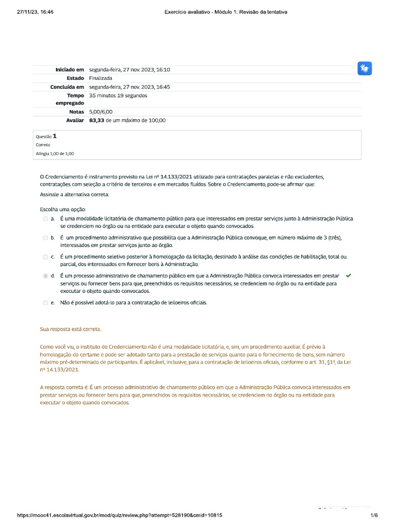 Procedimentos Auxiliares Na Nova Lei de Licitações | PDF