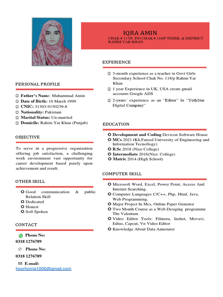 Iqra Amin | PDF | World Wide Web | Internet & Web