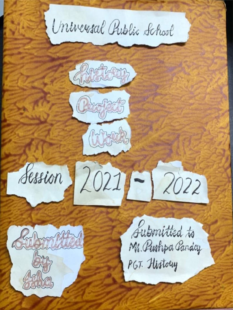 History Project Pdf Pdf