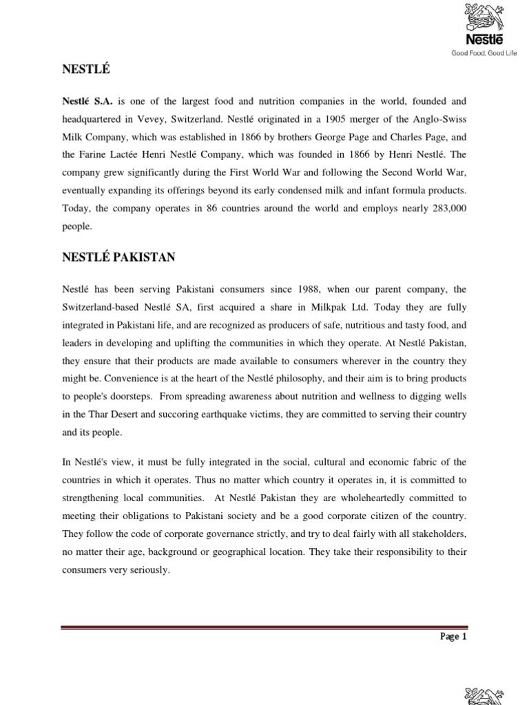 Nestle | Download Free PDF | Nestlé | Databases