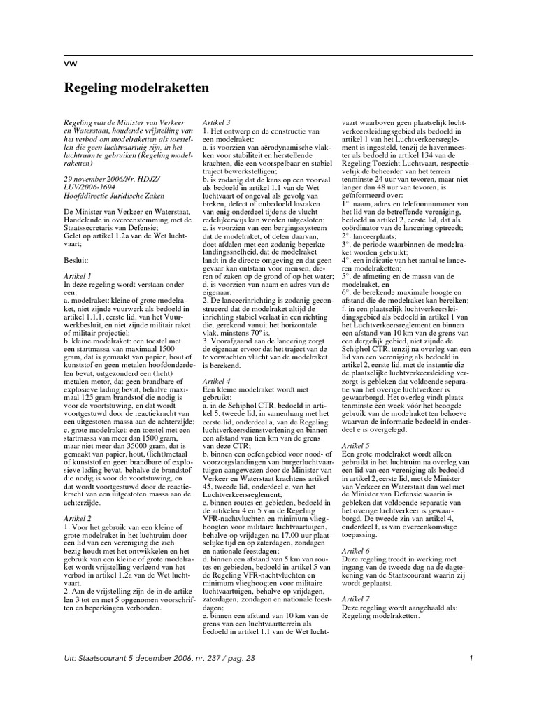 Regeling | PDF Regeling | PDF
