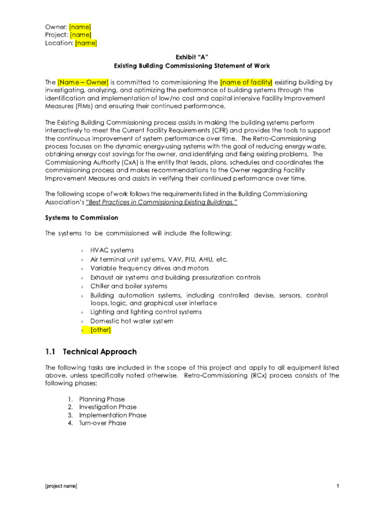 Sample RCX Plan | PDF