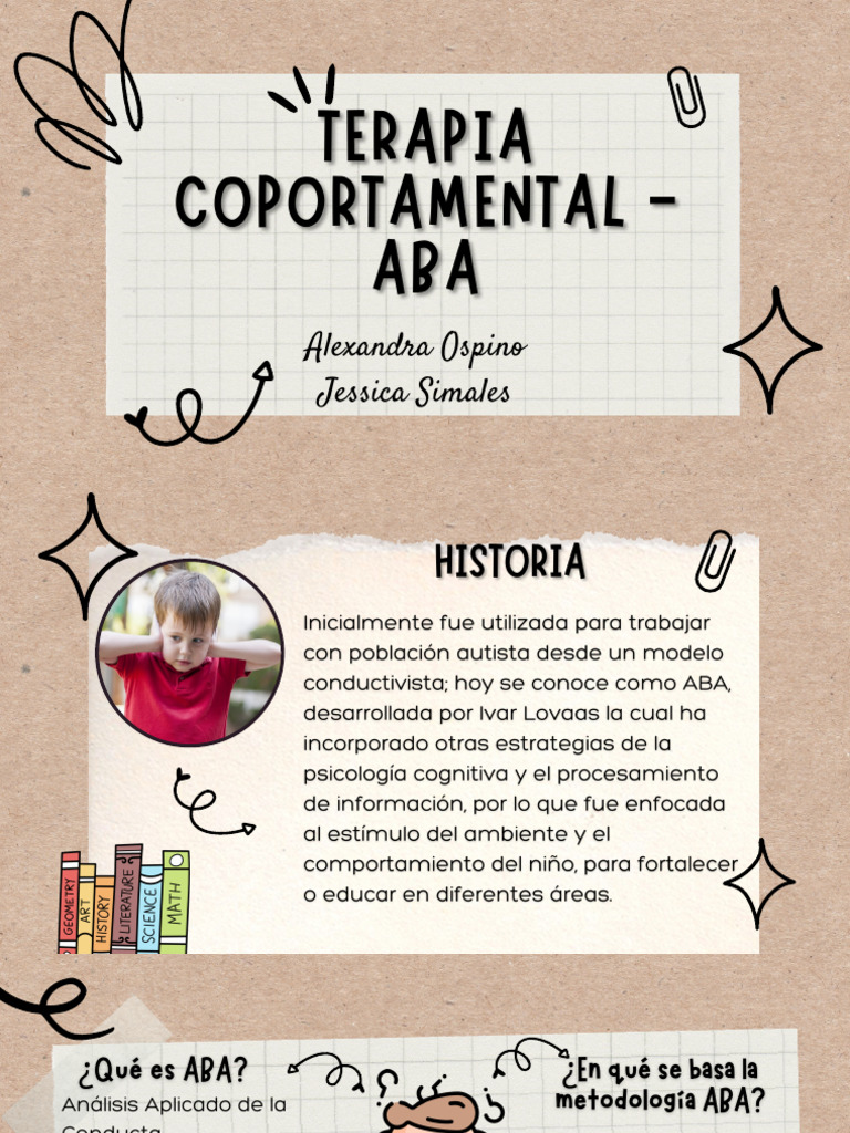 Terapia Comportamental Aba | PDF | Espectro autista | Comportamiento