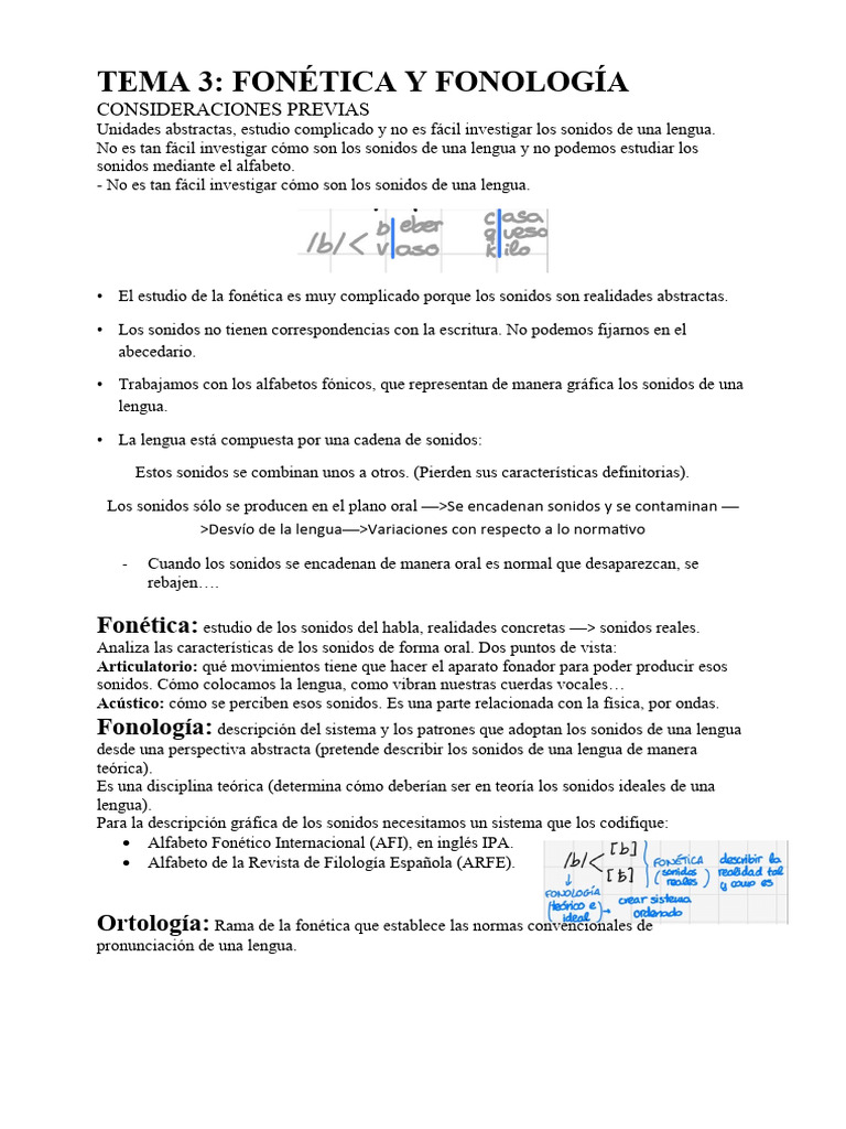 Lengua Bloque Ii | PDF | Palabra | Fonética