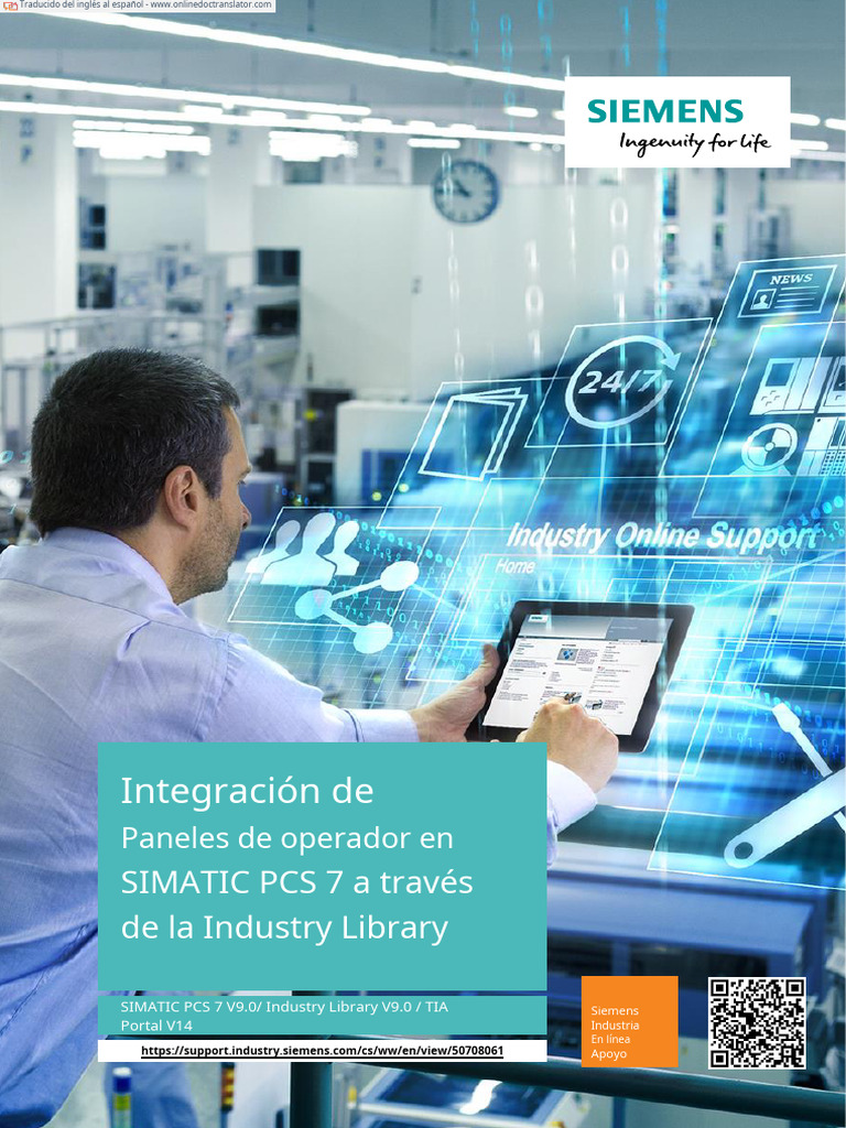 Application pcs7 Panel Integration en - En.es | Descargar gratis PDF ...