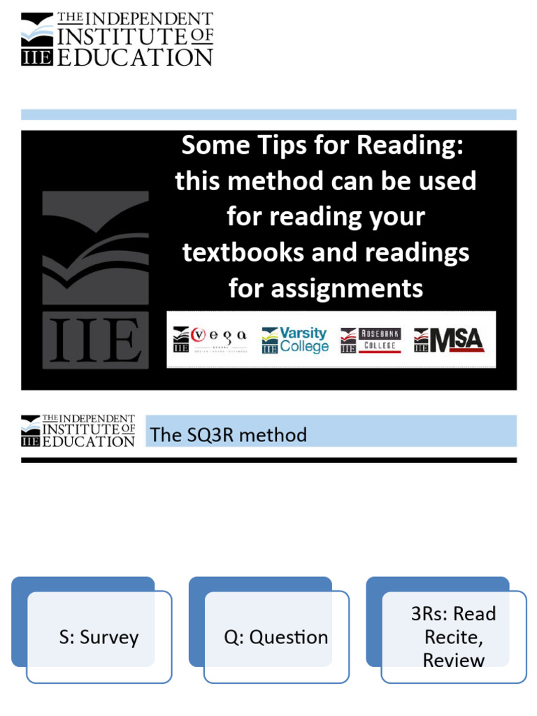 Reading Techniques IIE | PDF | Human Communication