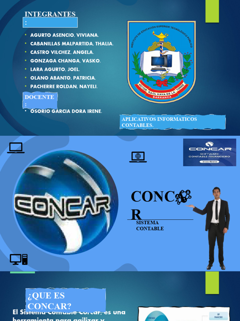 Sistema Contable CONCAR para Empresas | PDF | Contabilidad | Software