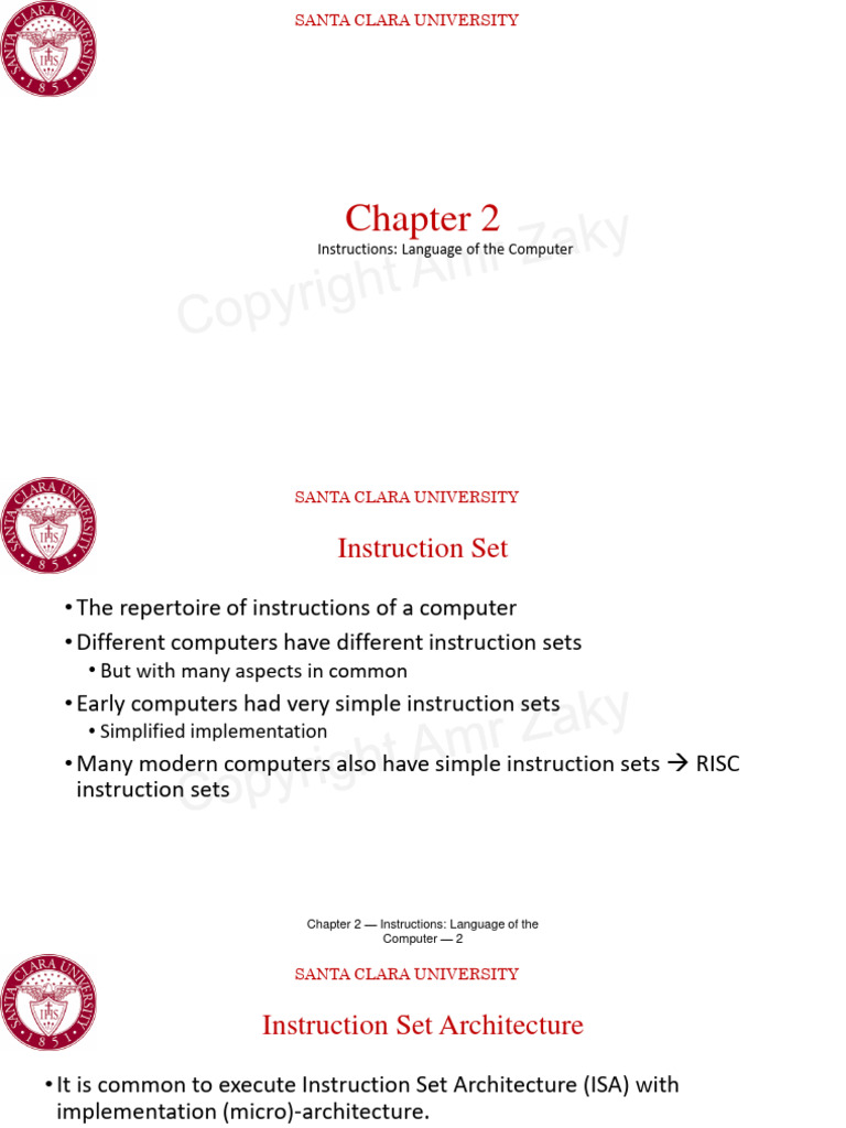 Chap2 RISC5 ISA | PDF | Computer Science | Computer Programming