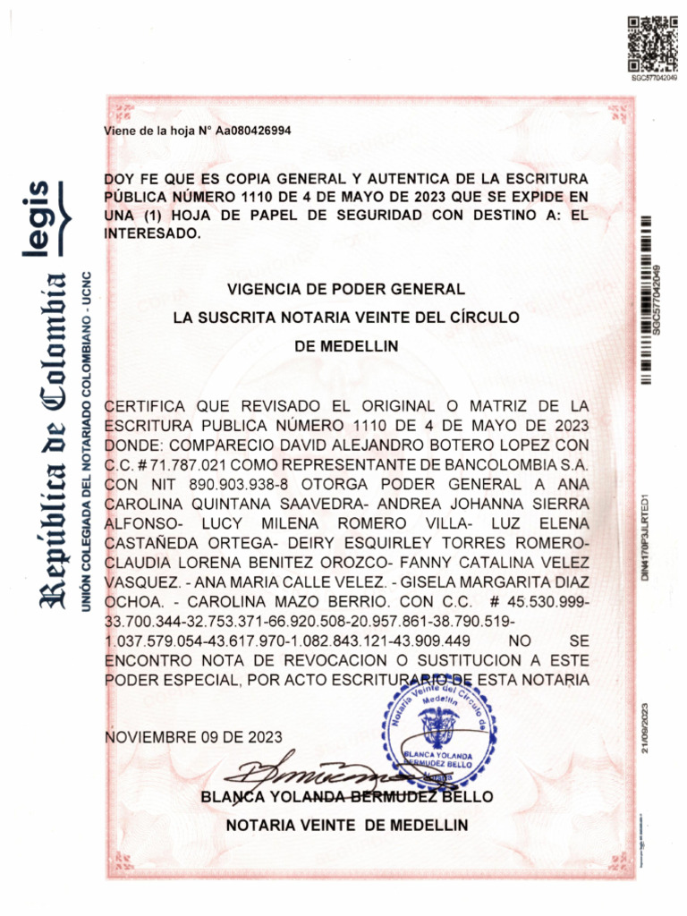 Nota Vigencia 09 Dic | PDF