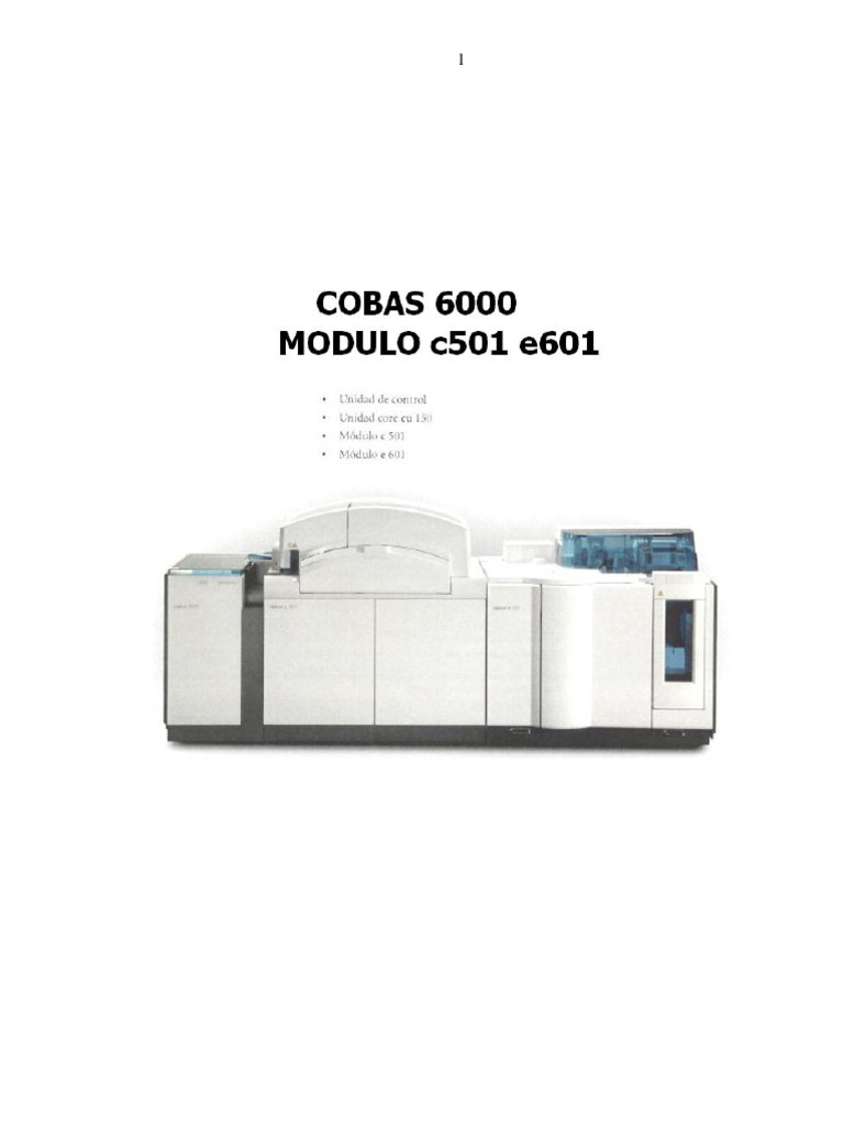 Guia Rapida Cobas 6000 | PDF | Agua | Monitor de computadora